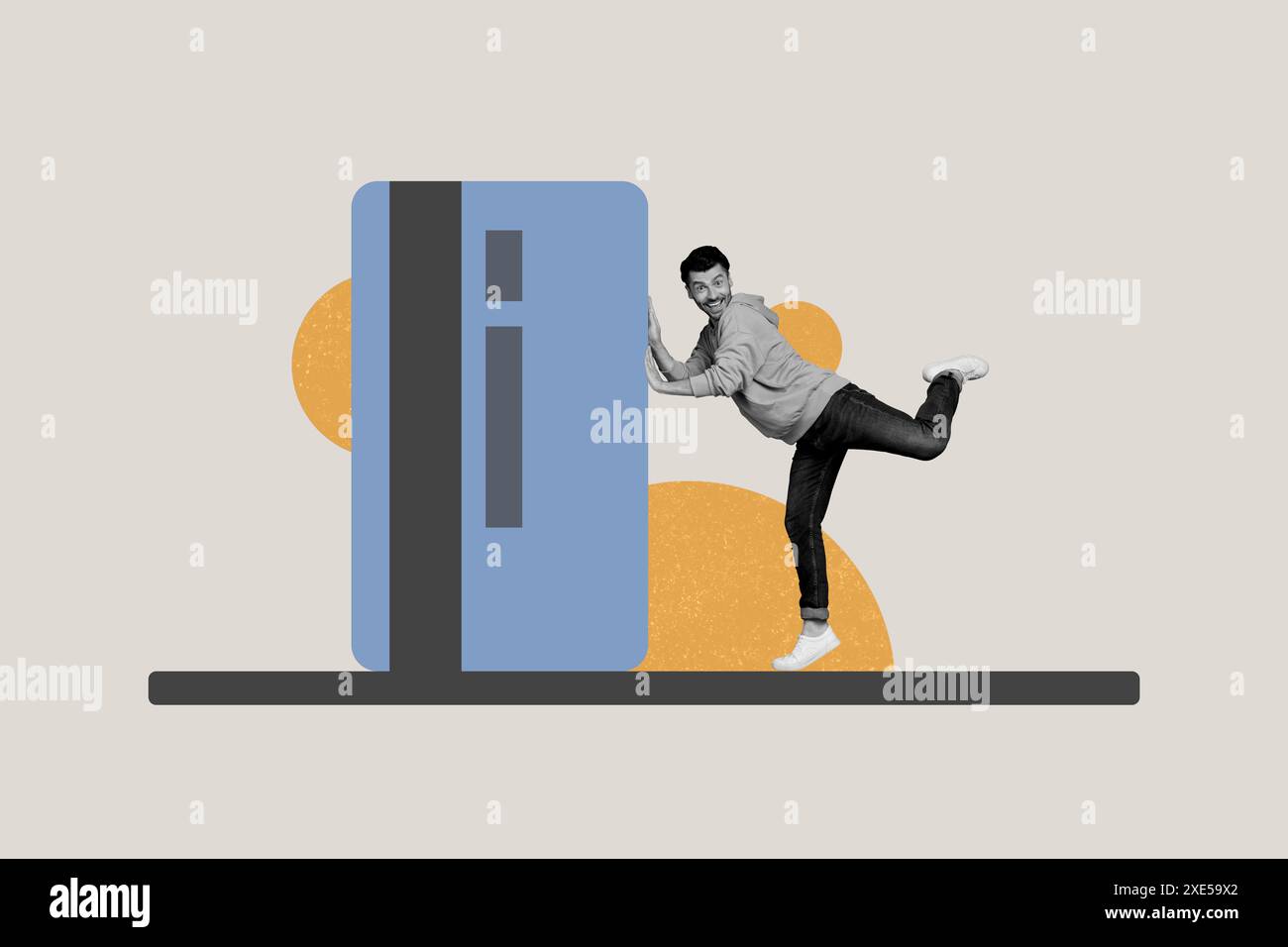 Hand draw payment credit card hi-res stock photography and images - Alamy