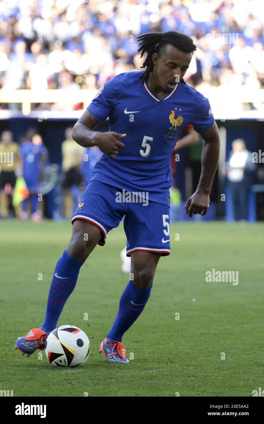 Jules Kounde of France during the UEFA Euro 2024, Group D football ...