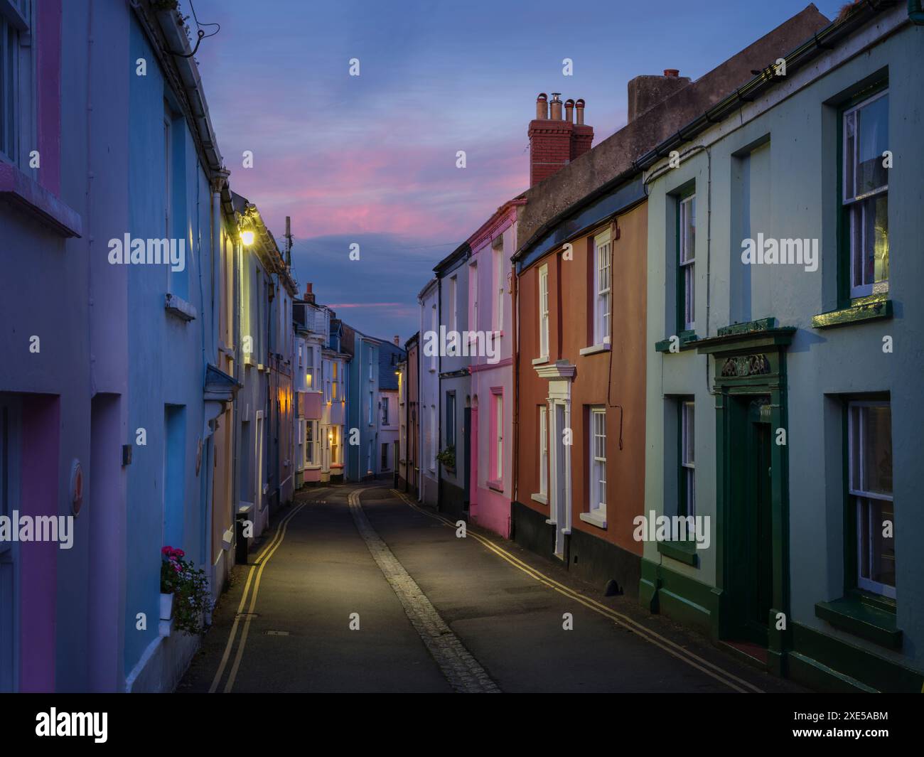 Historic Irsha Street, Appledore, North Devon Stock Photo - Alamy