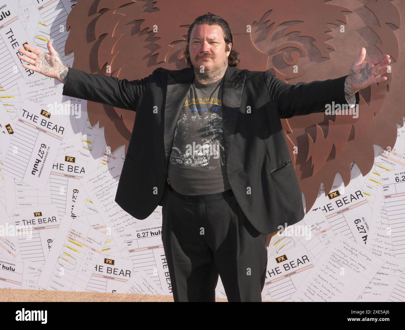 Los Angeles, USA. 25th June, 2024. Matty Matheson arrives at the FX's ...
