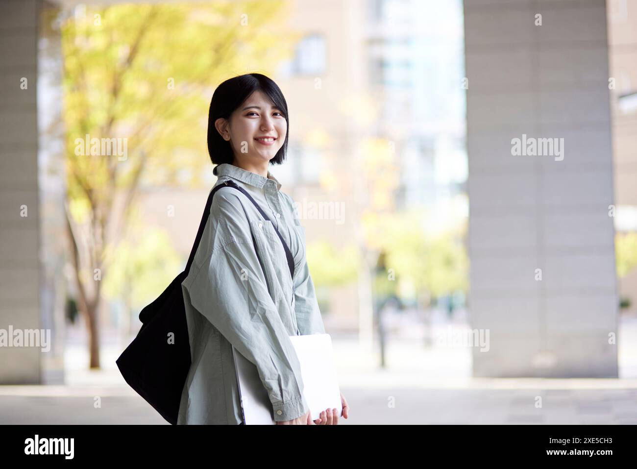 Young Japanese university students enjoying campus life Stock Photo - Alamy