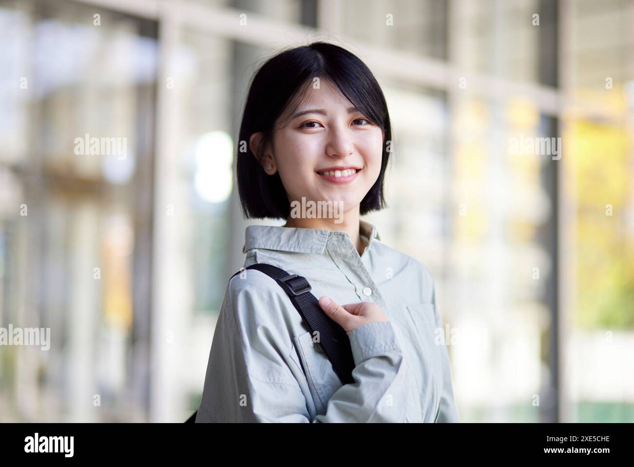 Young Japanese university students enjoying campus life Stock Photo - Alamy