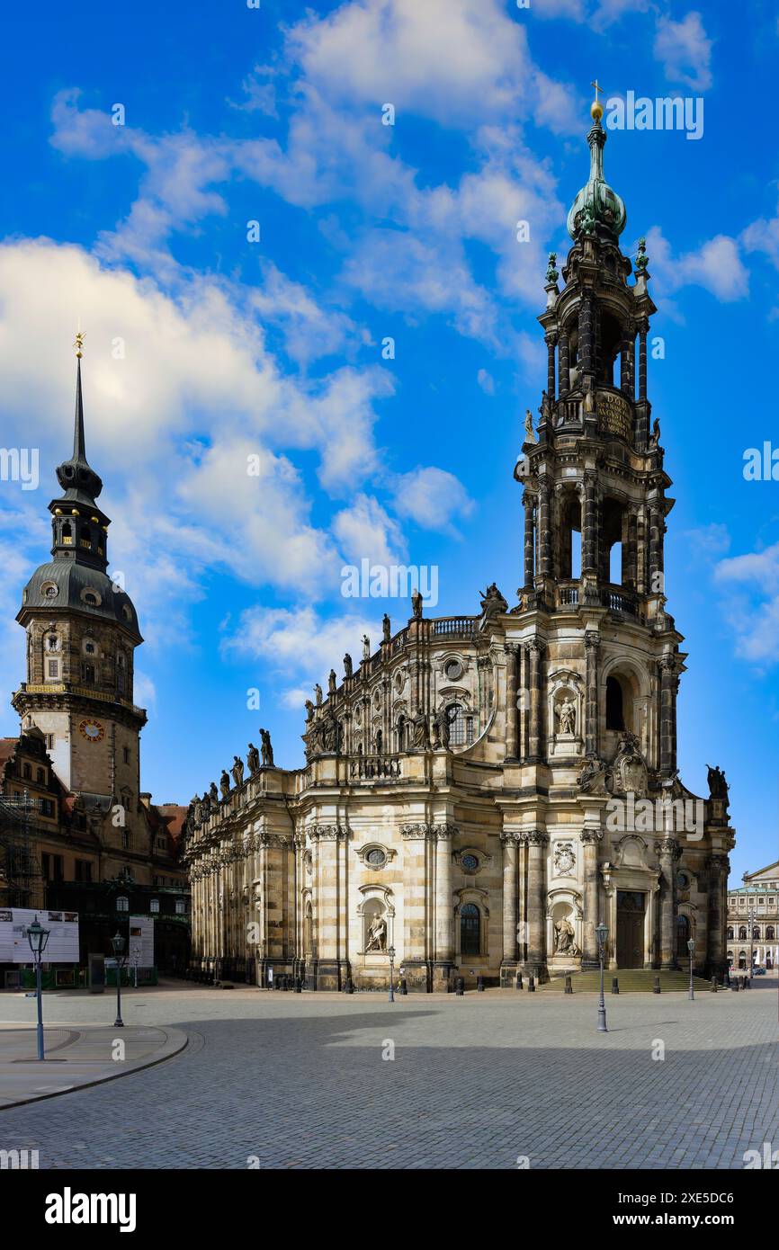 Dresden Cathedral or Cathedral of the Holy Trinity, Catholic Church of ...