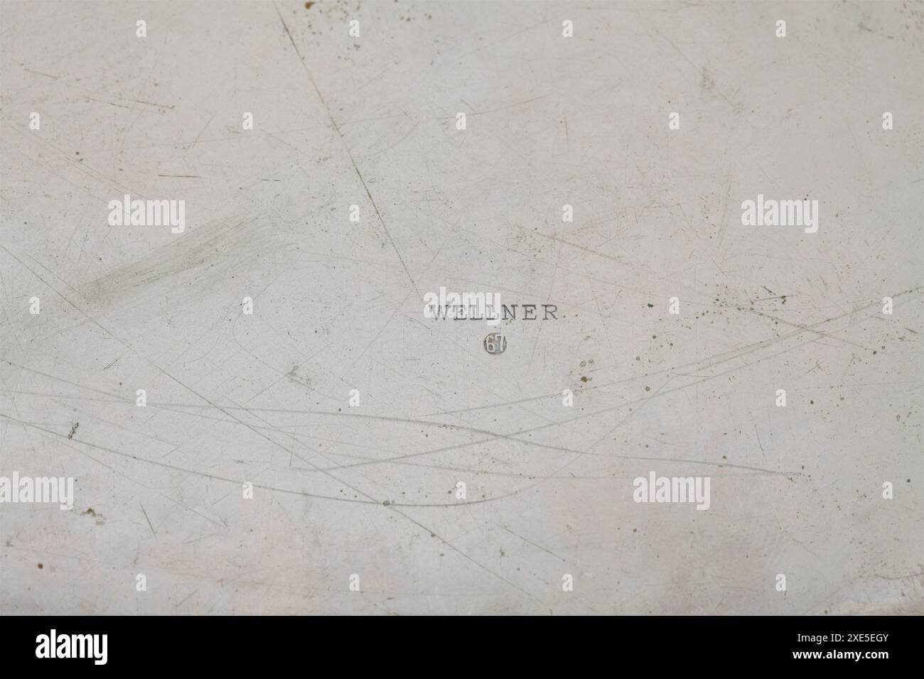 Adolf Hitler a large, round serving platter from his personal ...