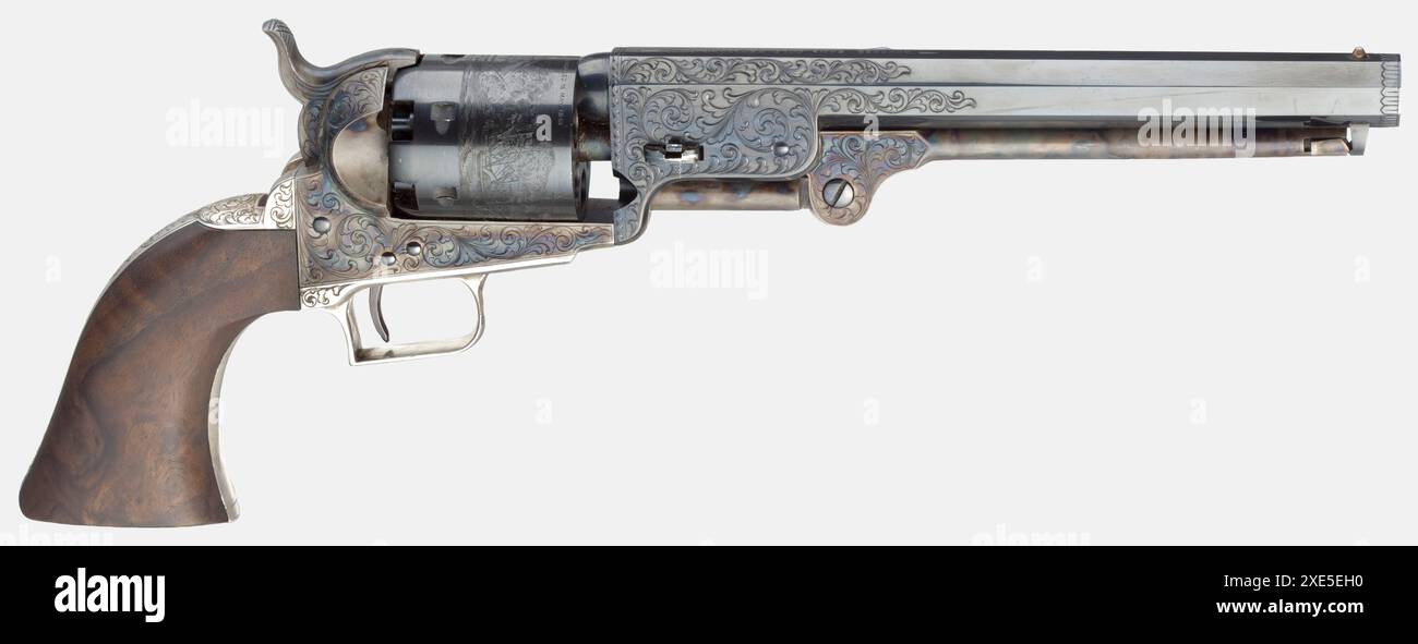 Small arms, revolvers, Colt 1851 Navy Revolver, calibre .36 inch ...