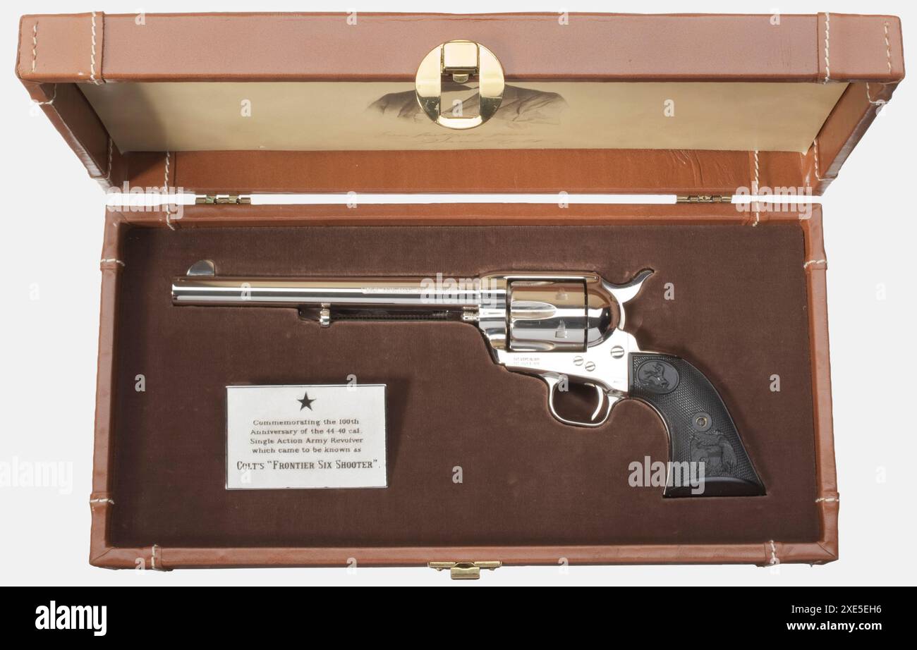 Small arms, revolvers, Colt Frontier Six-Shooter, calibre .44 inch ...