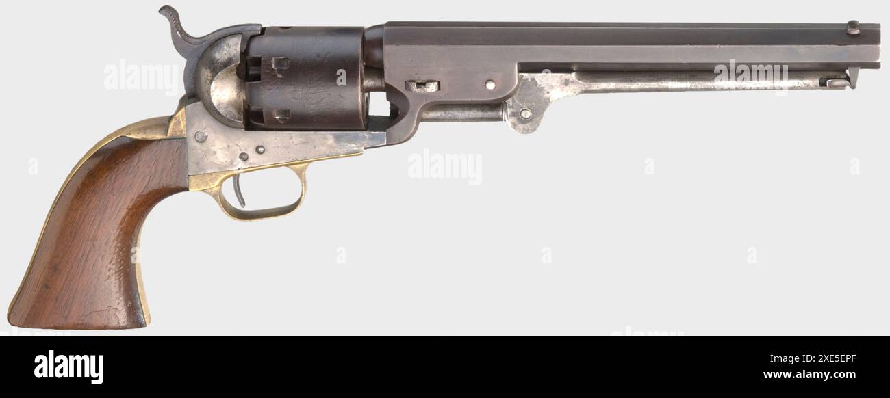Small arms, revolvers, Colt 1851 Navy Revolver, calibre .36 inch ...