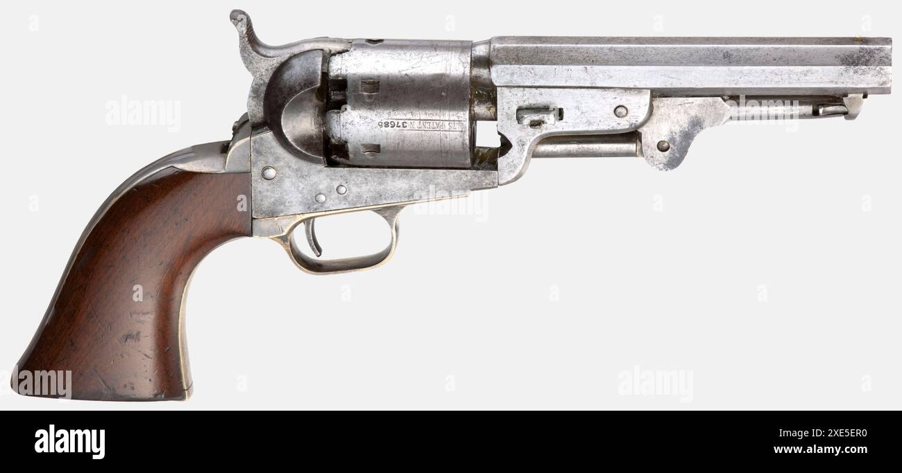 Small arms, revolvers, Colt 1851 Navy Revolver, calibre .36 inch ...