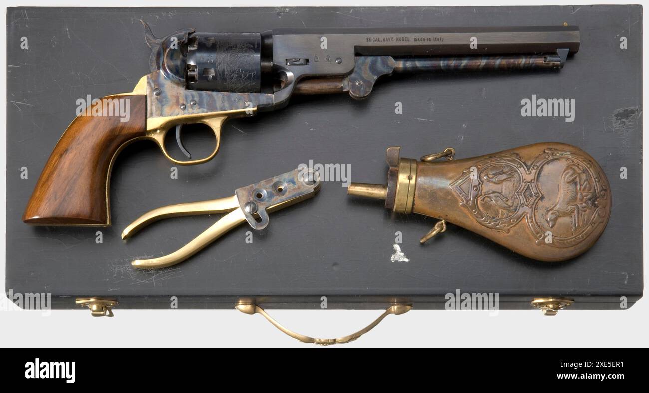 Small arms, revolvers, Colt 1851 Navy Revolver, calibre .36 inch ...
