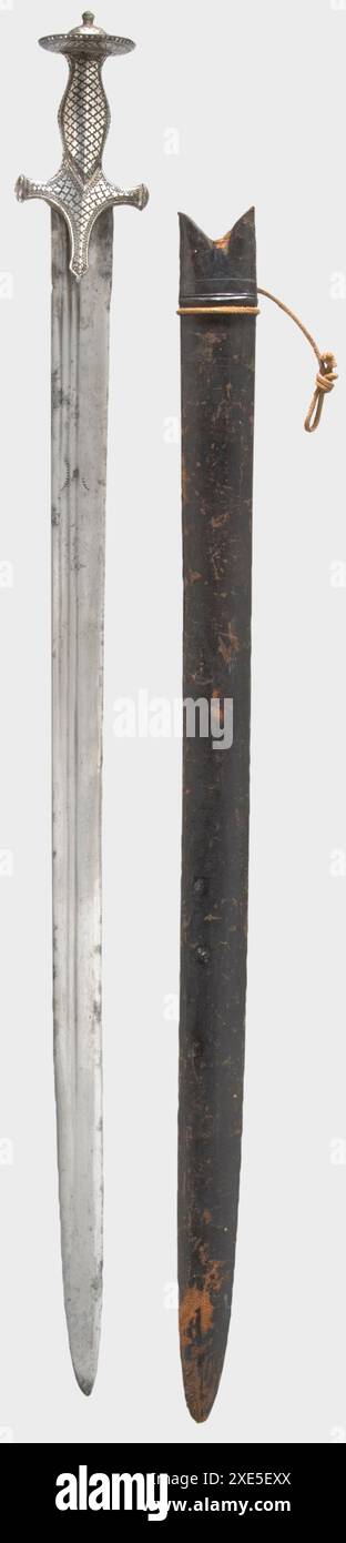 weapons, swords, Asian, talwar, 19th century, PROPERTY-RELEASED Stock ...