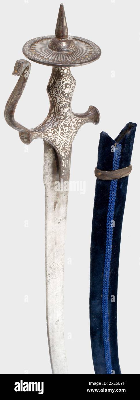 weapons, swords, Asian, talwar, 19th century, PROPERTY-RELEASED Stock ...