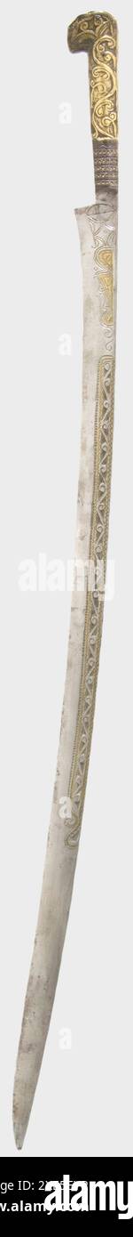 weapons, swords, African, Flyssa, 19th century, PROPERTY-RELEASED Stock ...