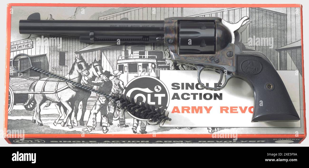 Small arms, revolvers, Colt Single Action Army 1873 revolver, calibre ...