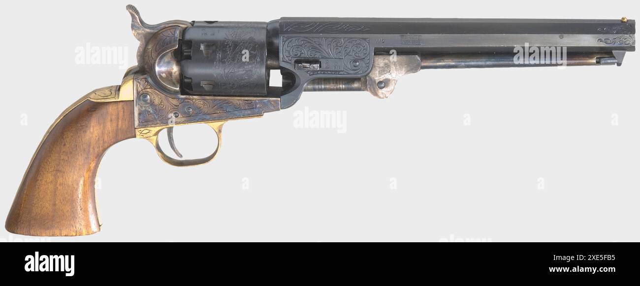 Small arms, revolvers, Colt 1851 Navy Revolver, calibre .36 inch ...