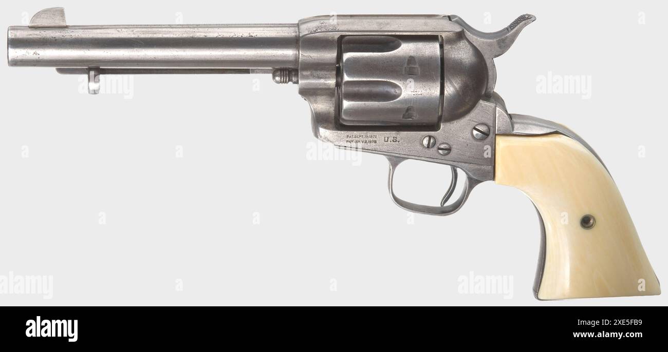 Small arms, revolvers, Colt Single Action Army 1873 revolver, calibre ...