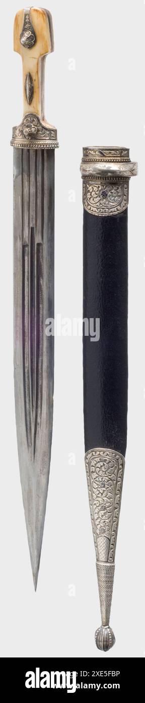 weapons, dagger, kinzhal, 19th century, 20th century, PROPERTY-RELEASED ...