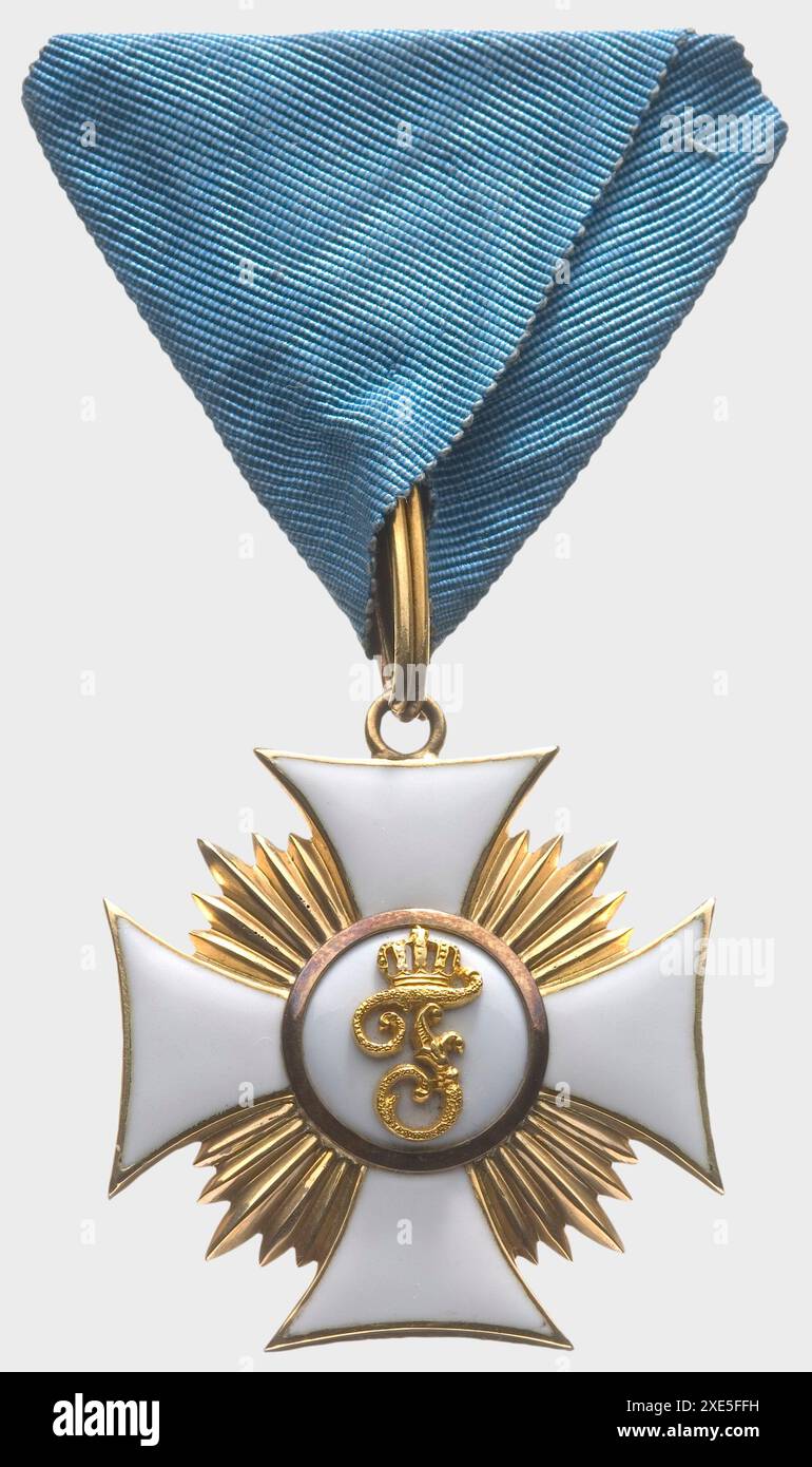 medals and decorations, chivalric order, Knight's Cross, 19th century ...