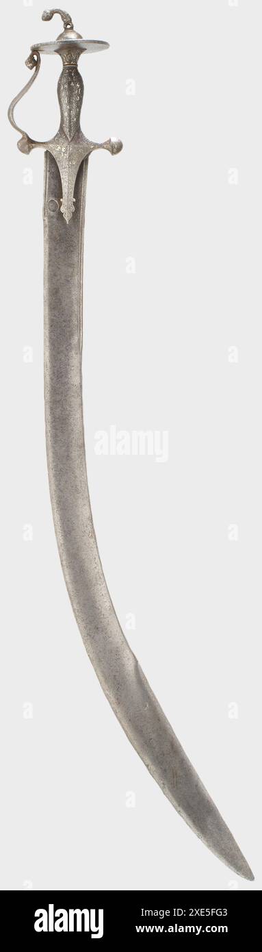 weapons, swords, Asian, talwar, 18th century, PROPERTY-RELEASED Stock ...