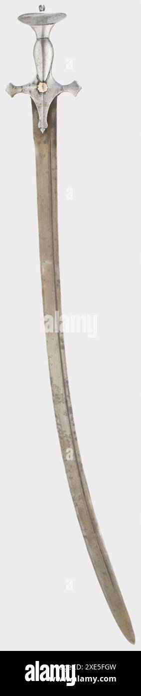 weapons, swords, Asian, talwar, 19th century, PROPERTY-RELEASED Stock ...