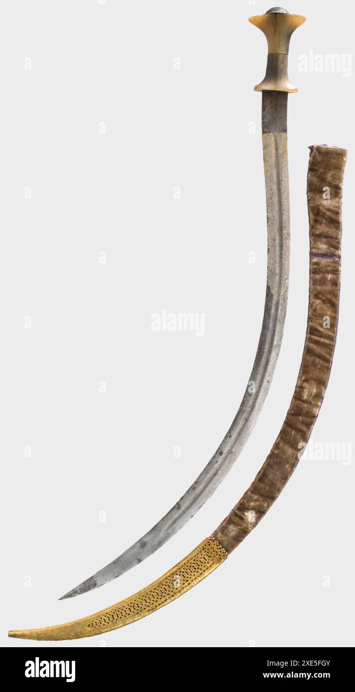 weapons, swords, African, Shotel, 19th century, PROPERTY-RELEASED Stock ...