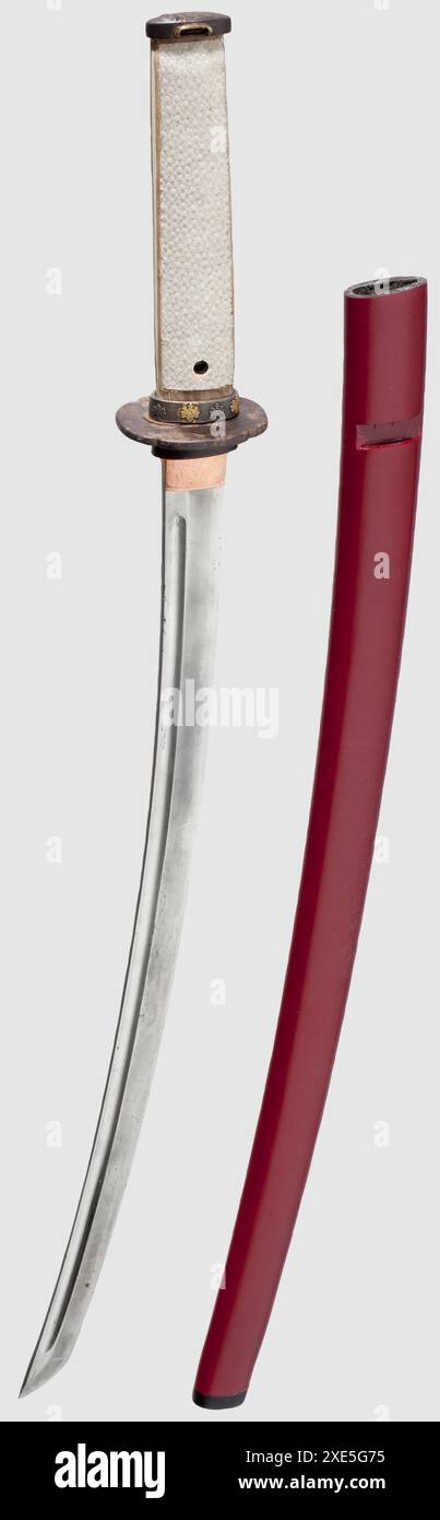 weapons, swords, Asian, Wakizashi, sword, Japan, 15th century, PROPERTY ...
