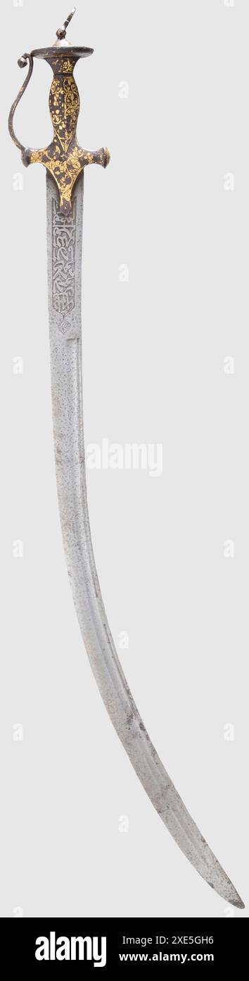weapons, swords, Asian, talwar, 19th century, PROPERTY-RELEASED Stock ...