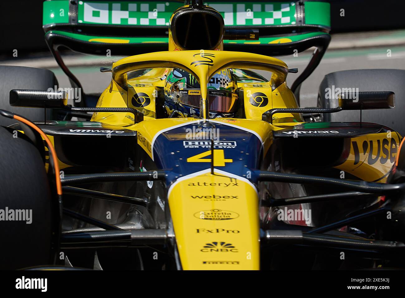Monte-Carlo, Monaco. 25 May, 2024. Lando Norris of Great Britain and ...