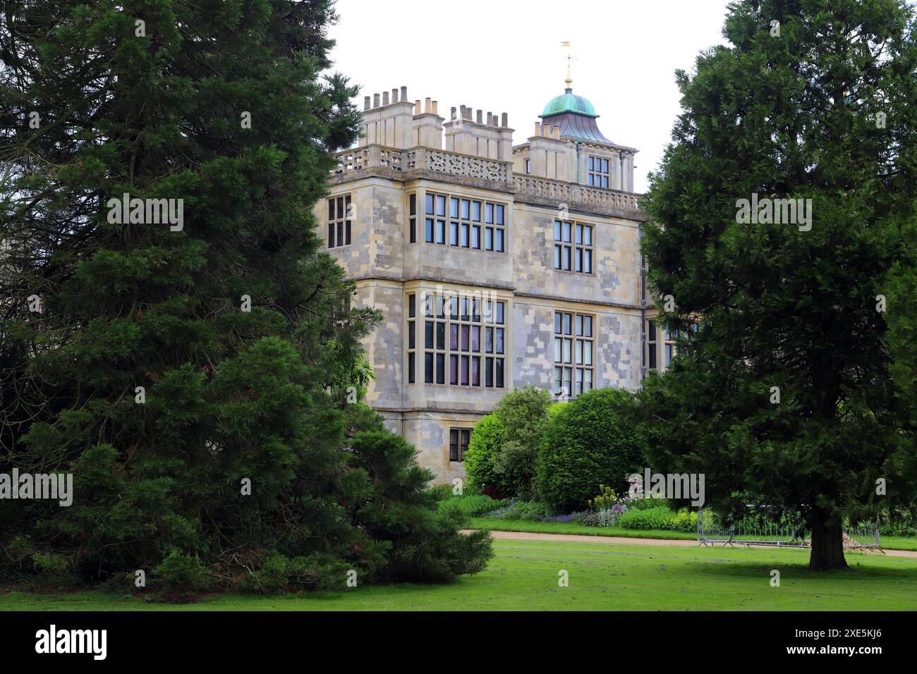 The north wing of Audley End House, a largely 17th century house built ...