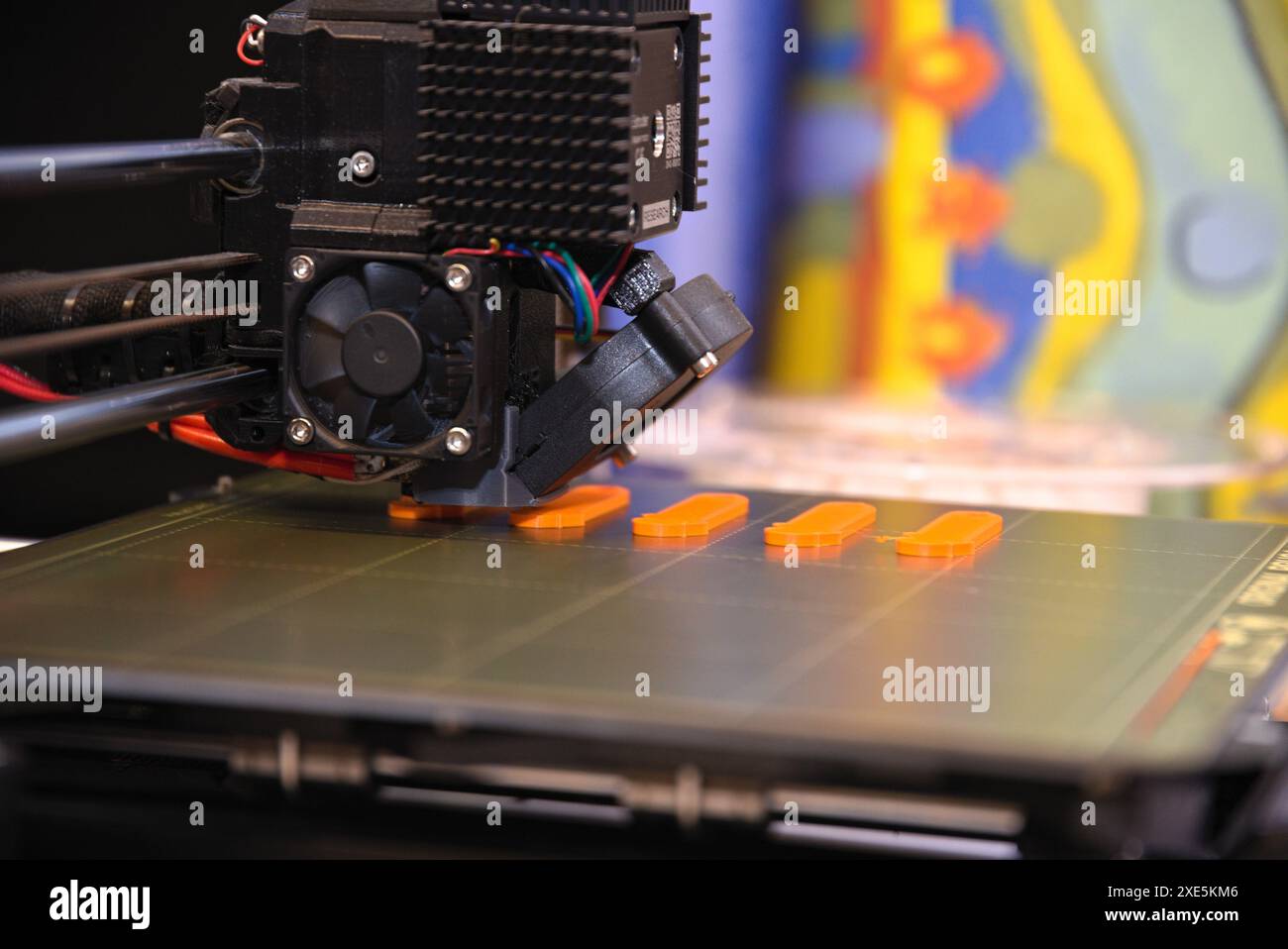 3D printer - plastic processing with 3D printing Stock Photo - Alamy