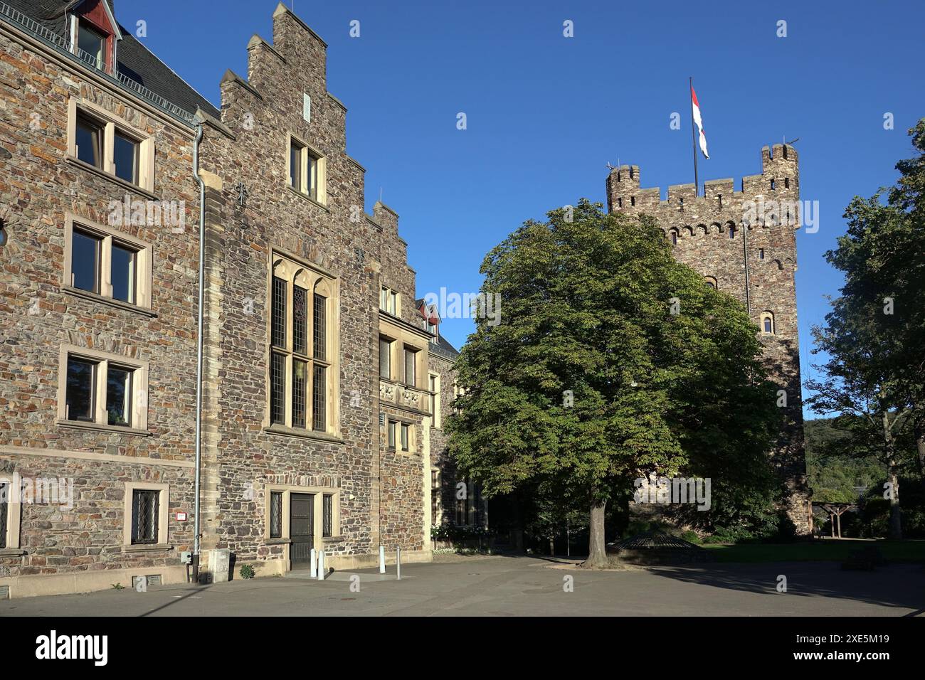 Klopp Castle in Bingen Stock Photo - Alamy