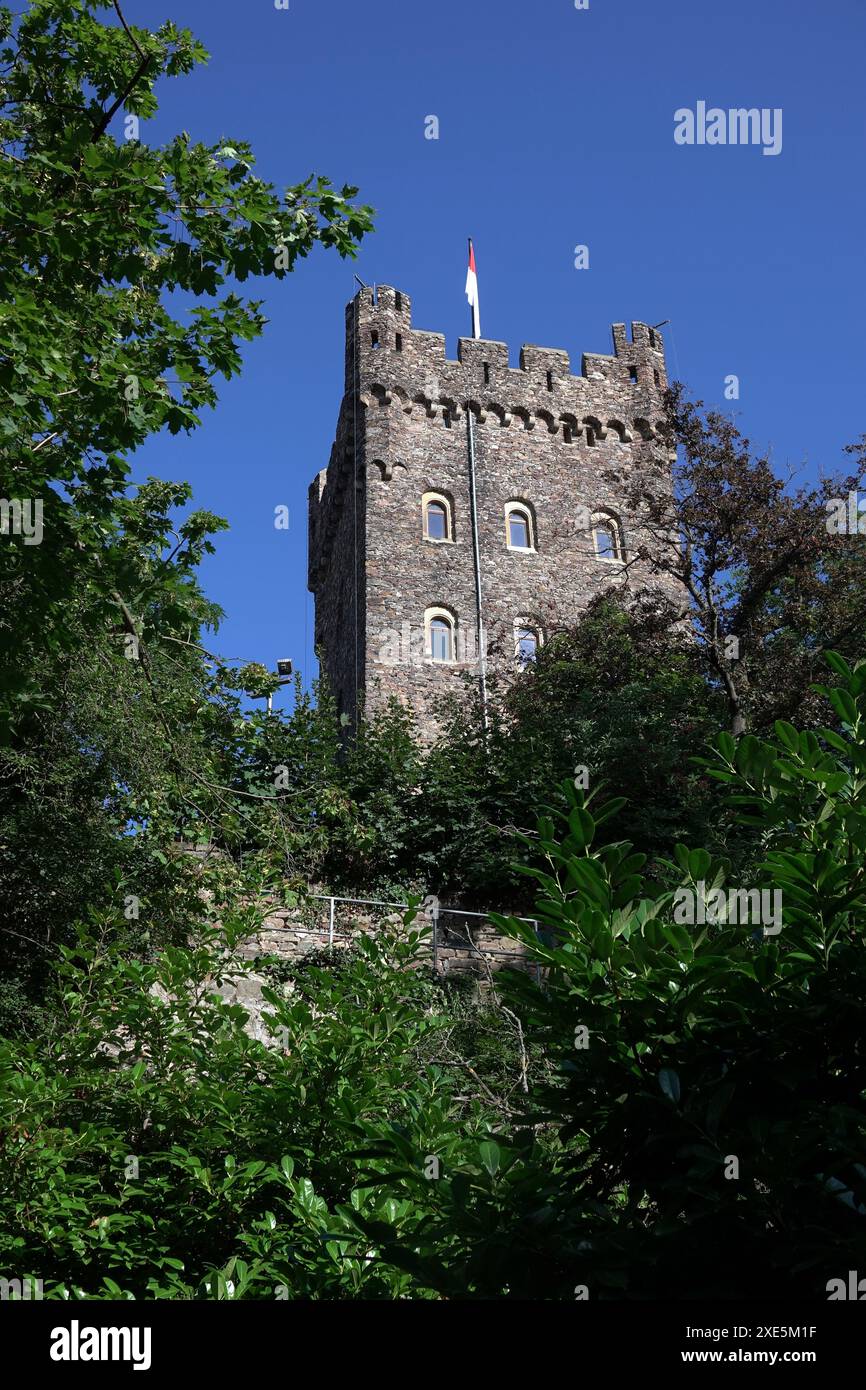 Klopp Castle in Bingen am Rhein Stock Photo - Alamy