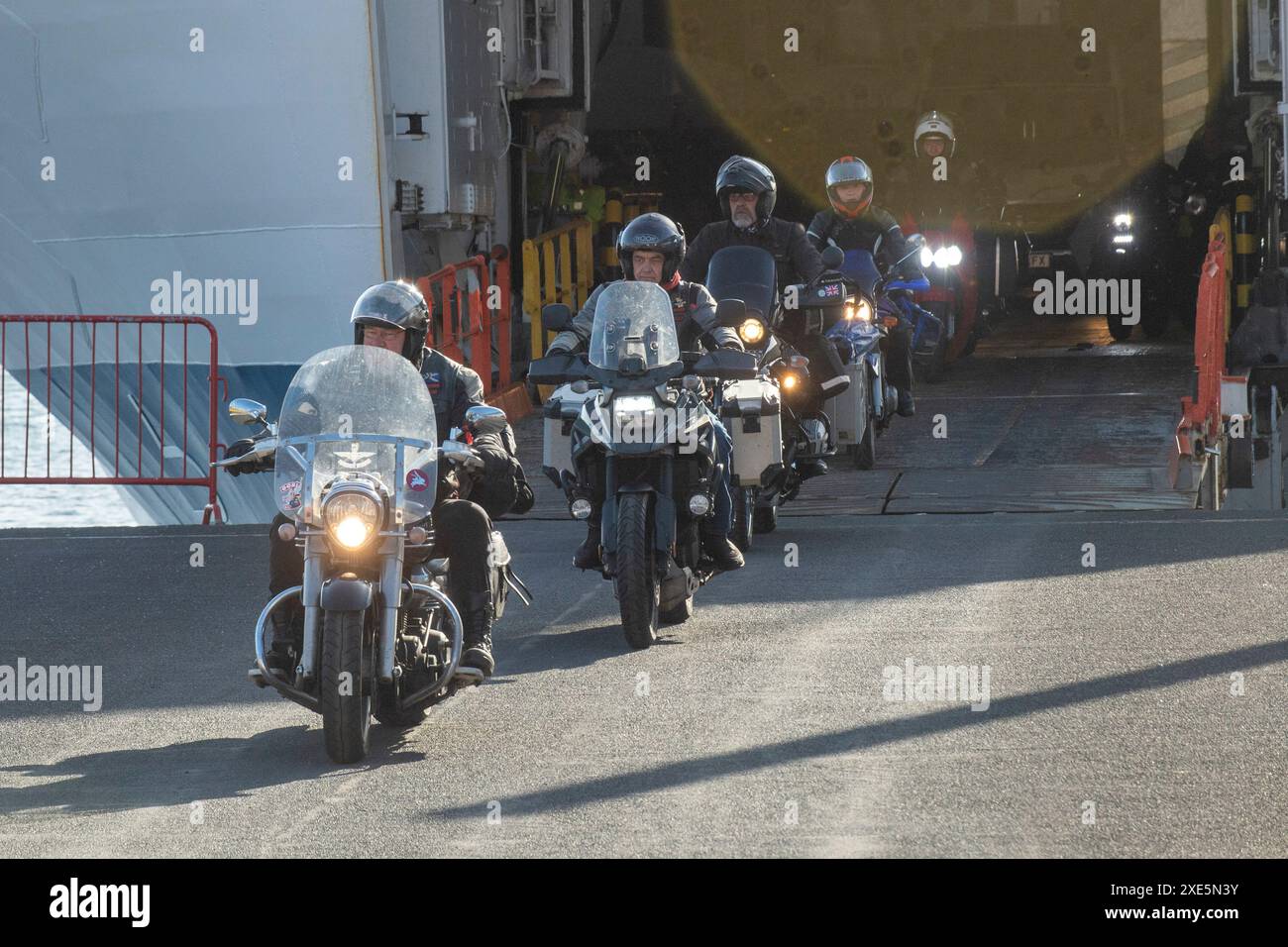 Simmer Dim Bike Rally that is held at mid summer in Ollaberry in the ...