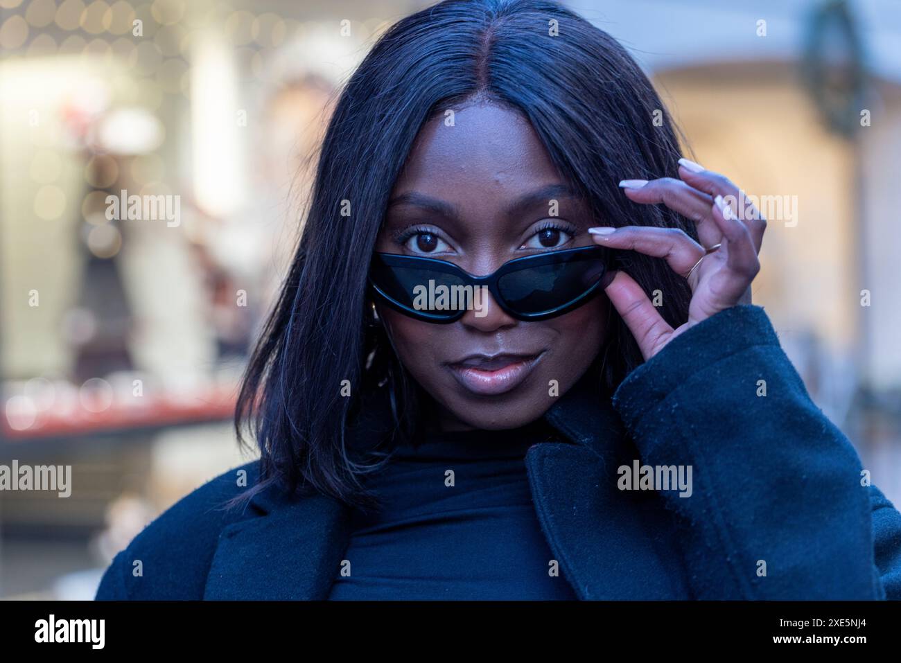 Urban Chic Looks Stock Photo - Alamy