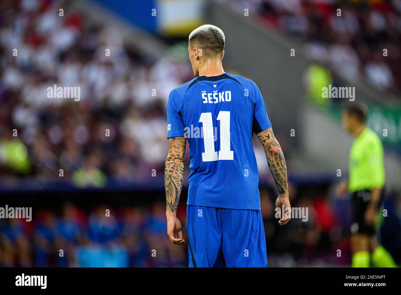 COLOGNE, GERMANY - 25 JUNE, 2024: Benjamin Sesko, The football match of ...