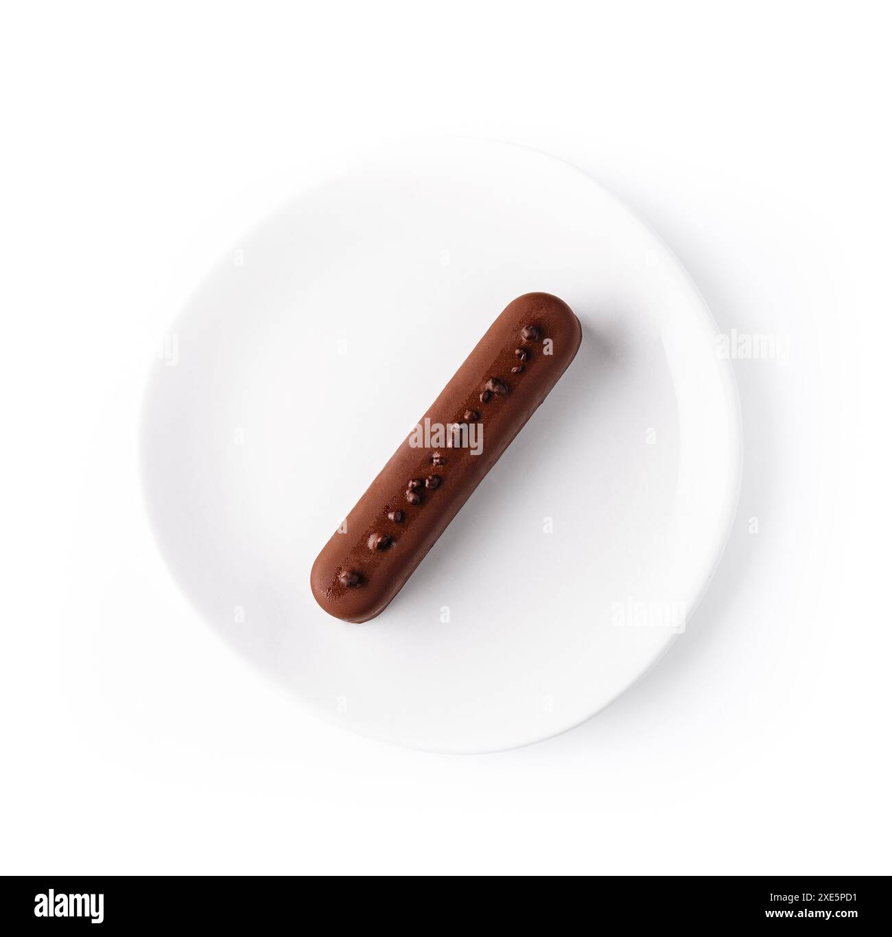 Top view chocolate heart Cut Out Stock Images & Pictures - Alamy