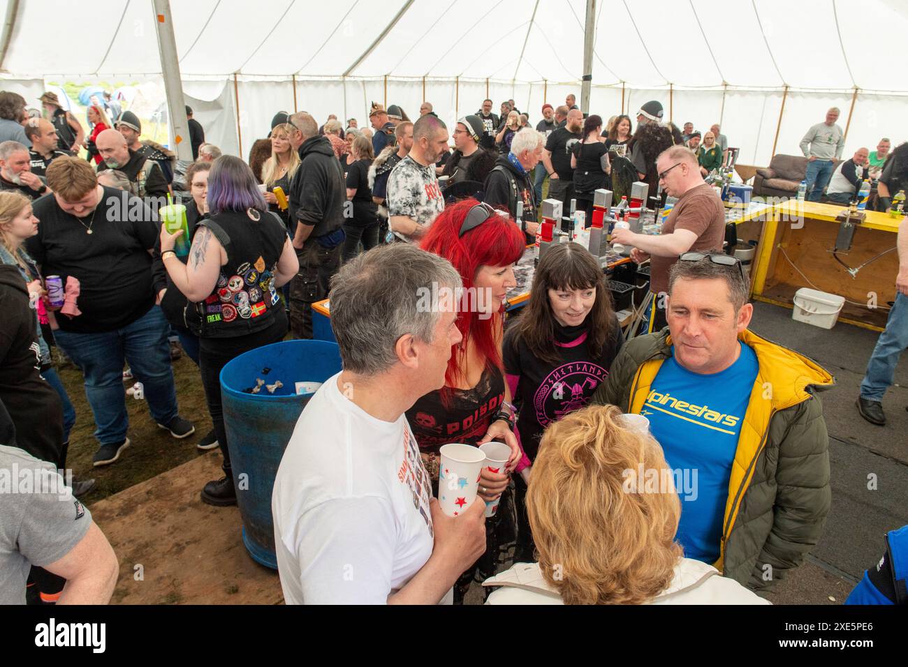 Simmer Dim Bike Rally that is held at mid summer in Ollaberry in the ...