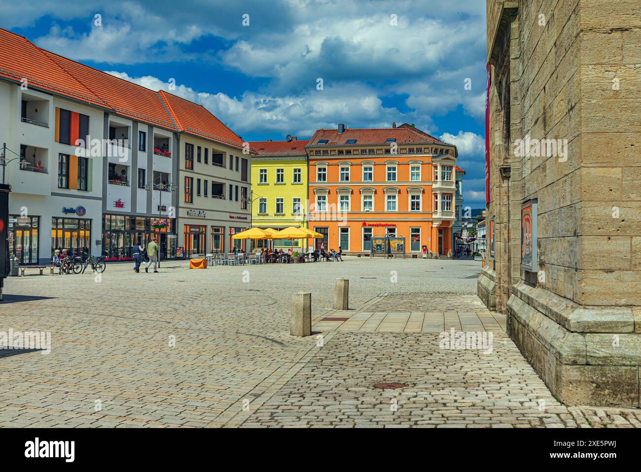 MEININGEN, THURINGIA, GERMANY - CIRCA JUNE 2024: Marktplatz of ...