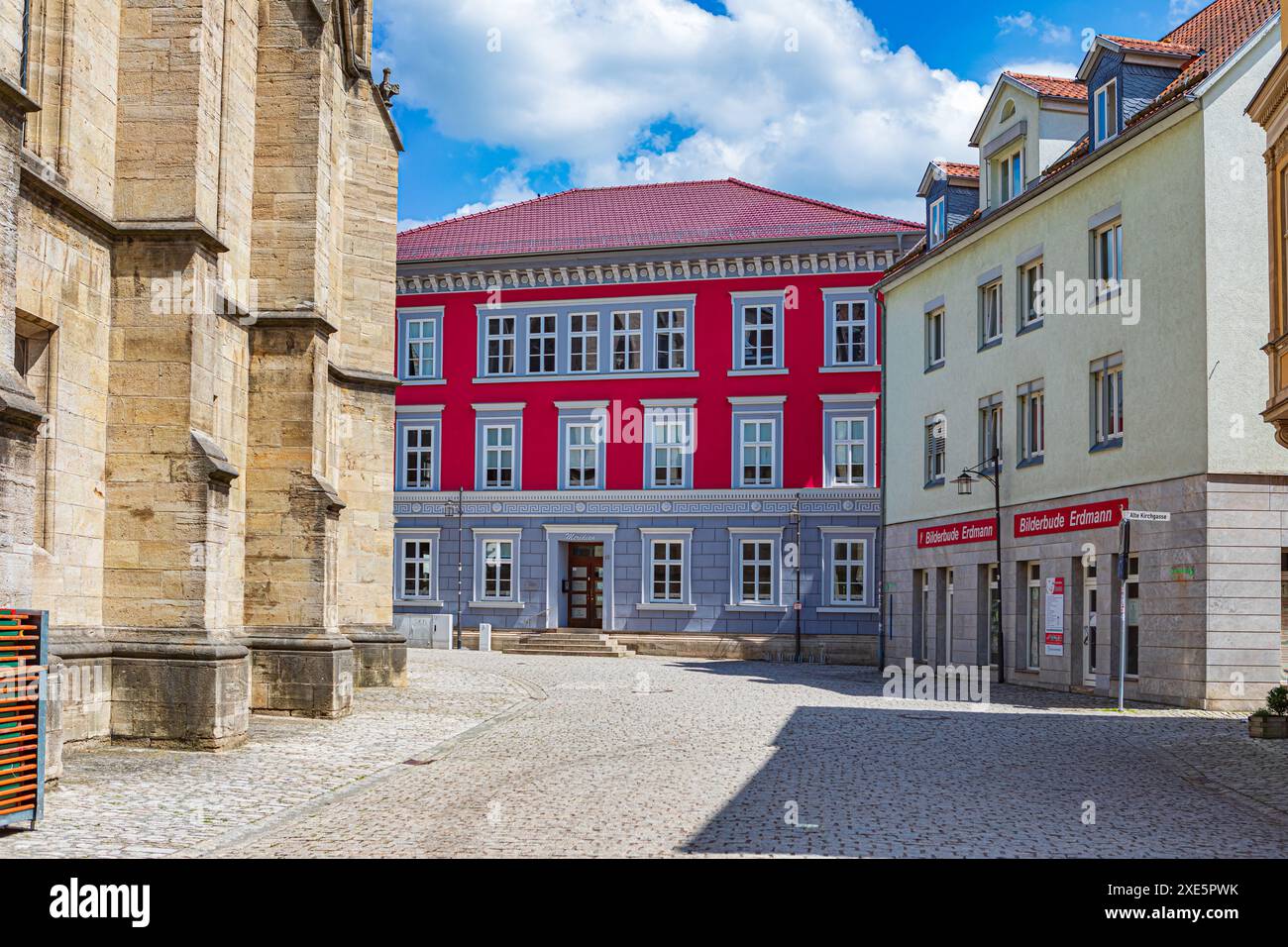 MEININGEN, THURINGIA, GERMANY - CIRCA JUNE 2024: Marktplatz of ...