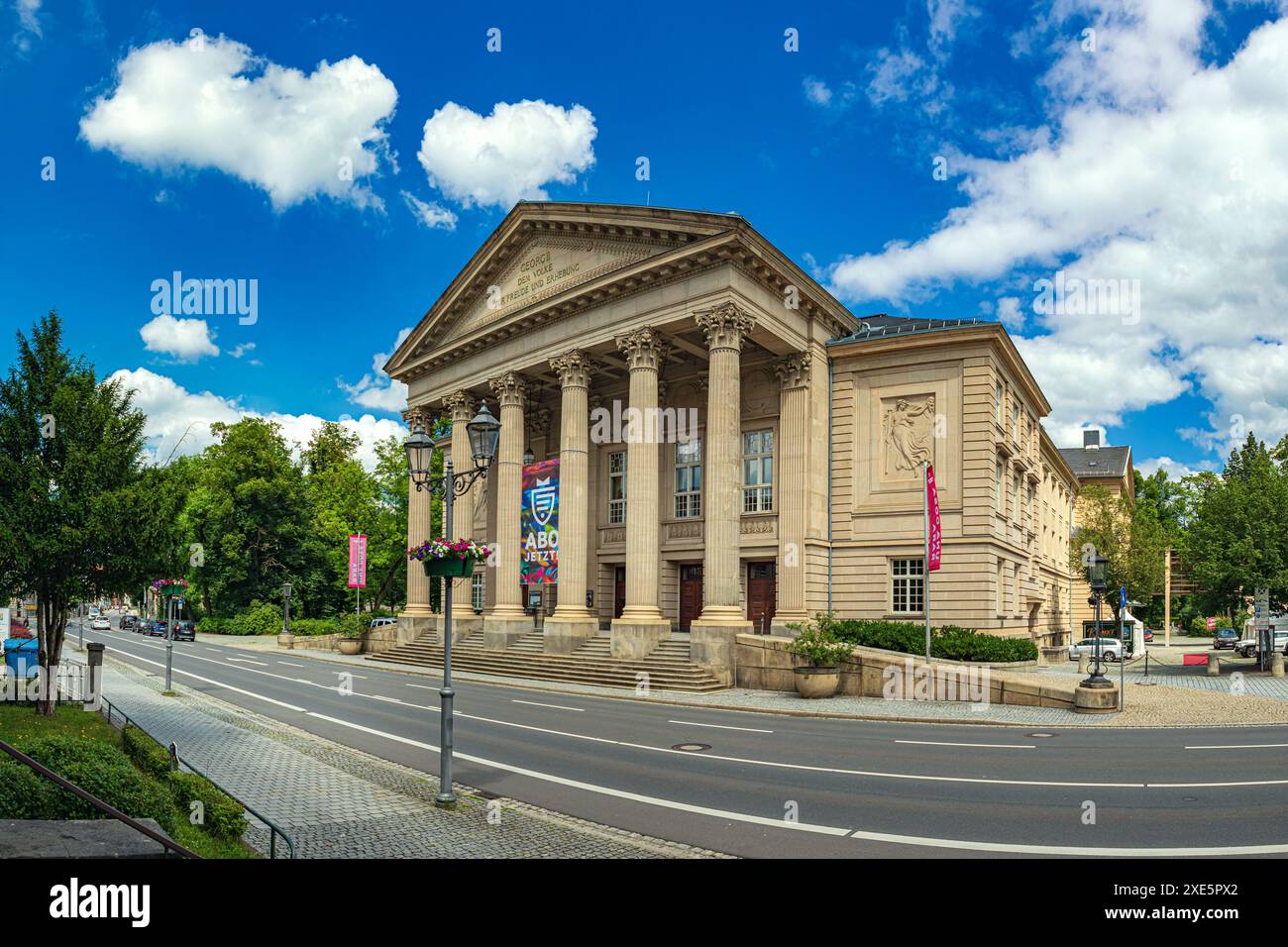 MEININGEN, THURINGIA, GERMANY - CIRCA JUNE 2024: The Staatstheater of ...