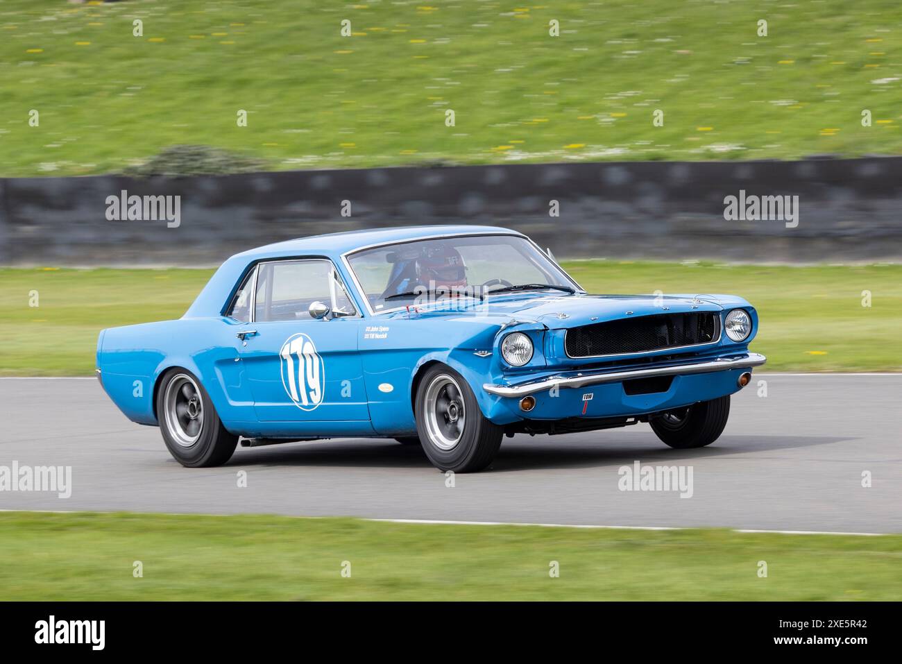 John Spiers / Tiff Needell, 1965 Ford Mustang during the Ken Miles Cup ...