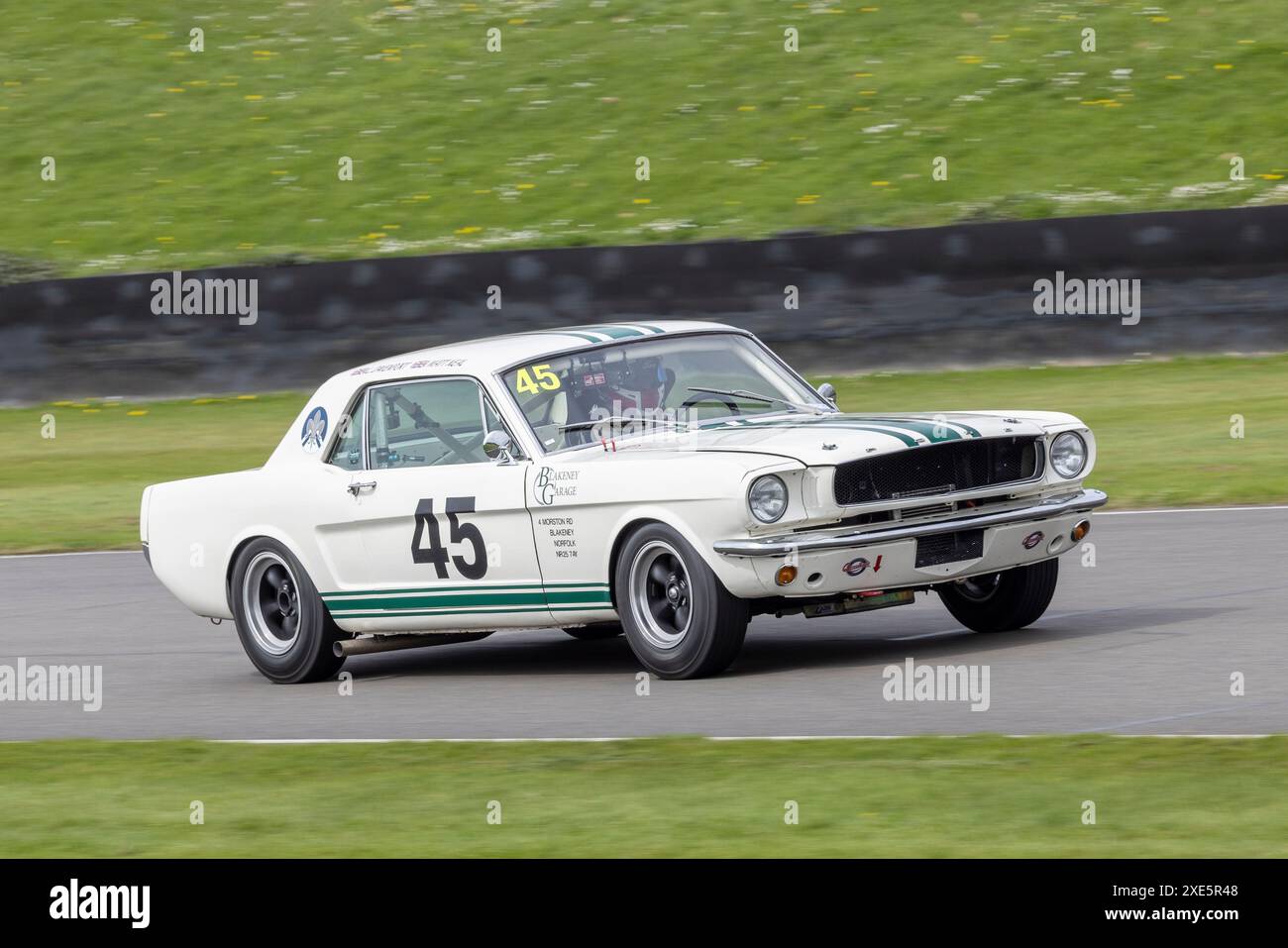 Matt Neal, Luke Davenport, 1965 Ford Mustang during the Ken Miles Cup ...