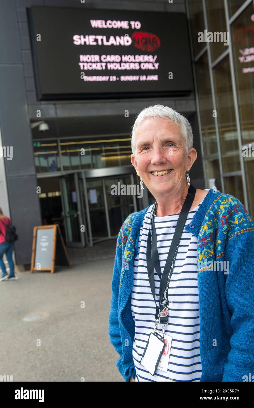 British crime author Ann Cleeves, creator of Vera Stanhope and Jimmy ...