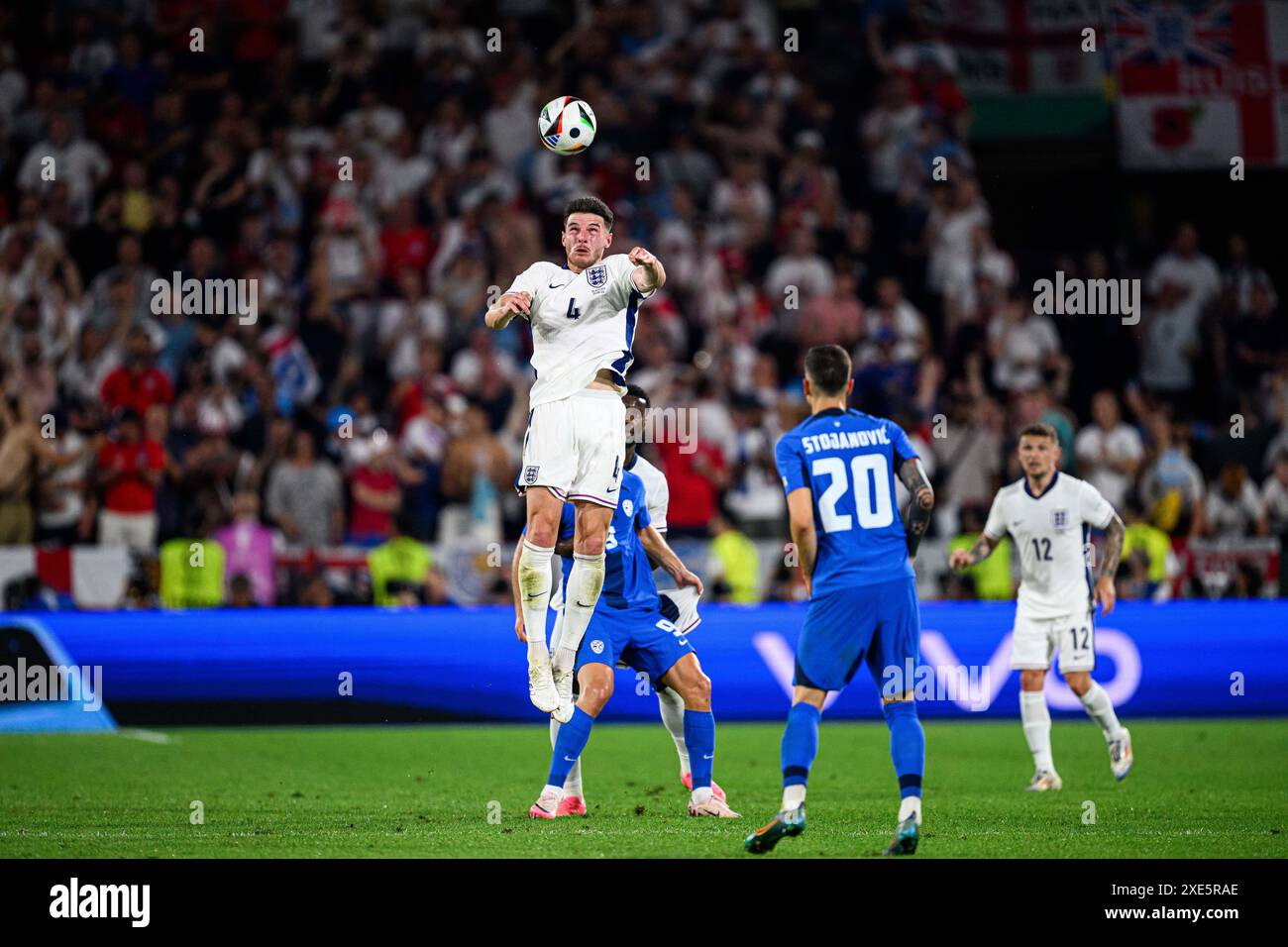 COLOGNE, GERMANY - 25 JUNE, 2024: Declan Rice, The football match of ...