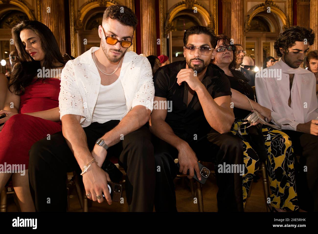 Paris, France. 25th June, 2024. Sama fashion show during the AEFW ...