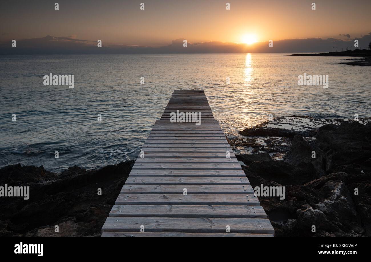 Long pier dock over hi-res stock photography and images - Alamy