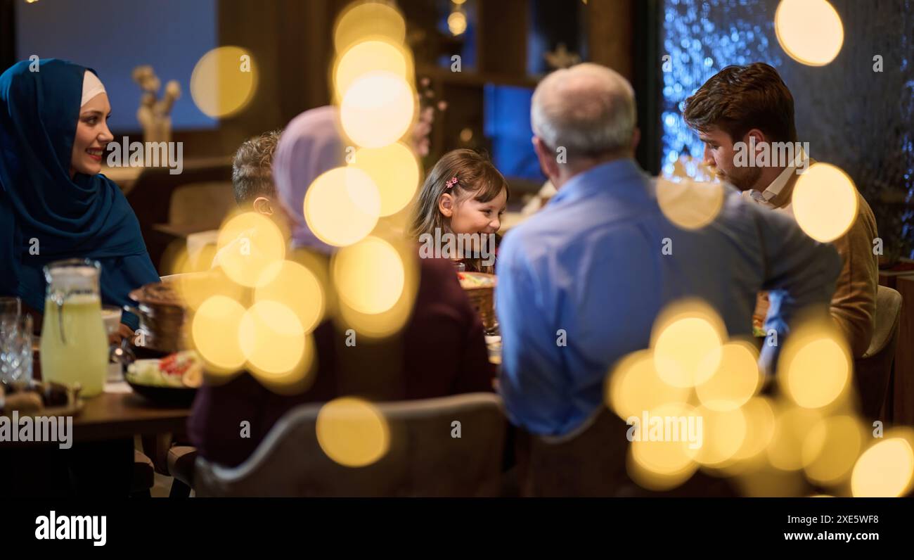 A modern and traditional European Islamic family comes together for ...