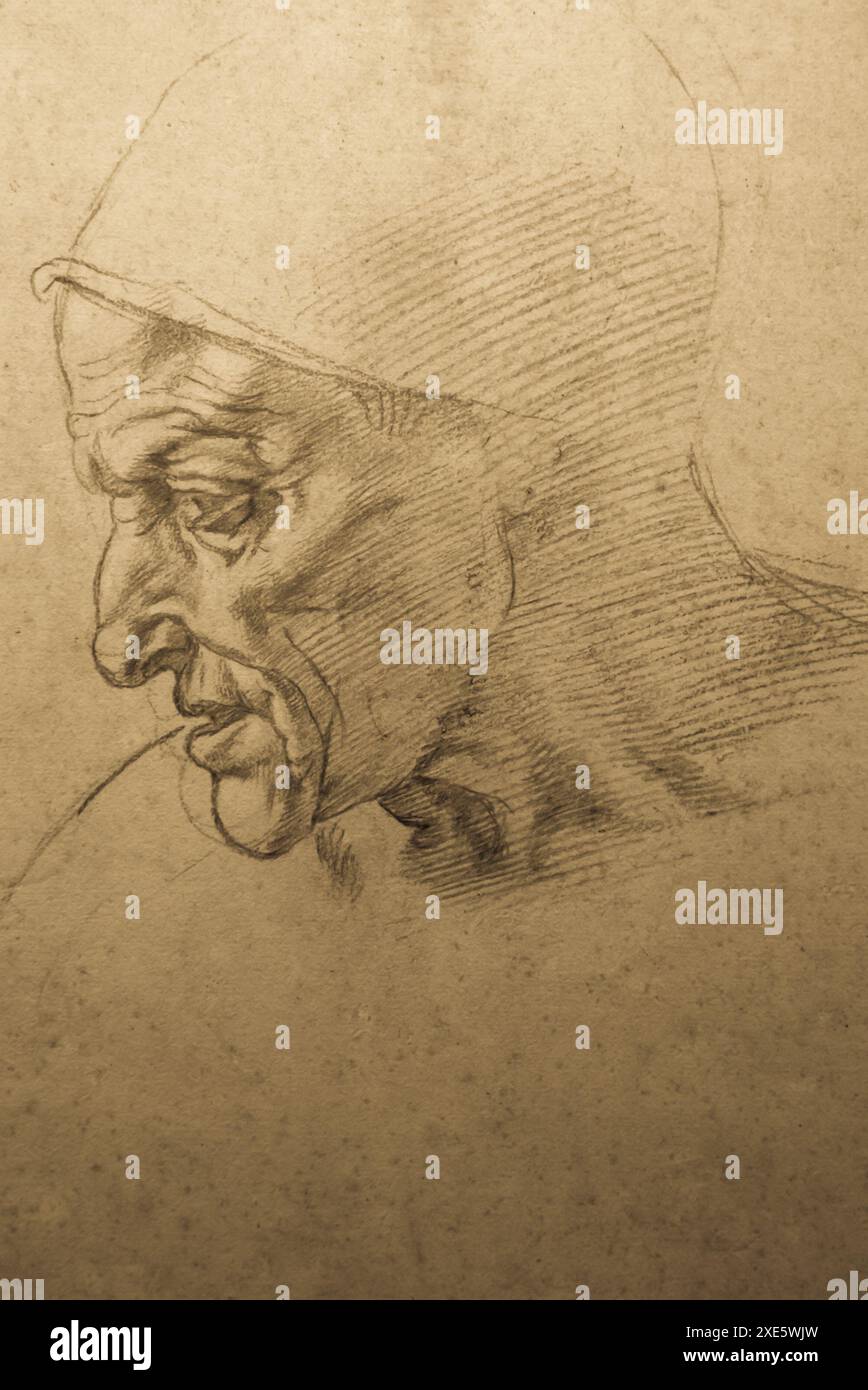 Michelangelo buonarroti sybil hi-res stock photography and images - Alamy