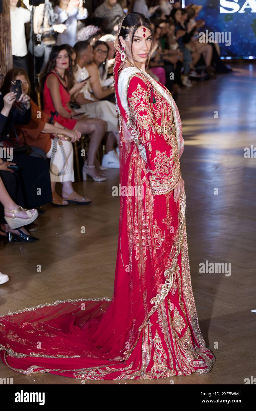 Paris, France. 25th June, 2024. Sama fashion show during the AEFW ...