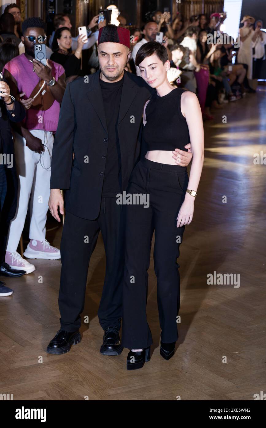 Paris, France. 25th June, 2024. Sama fashion show during the AEFW ...