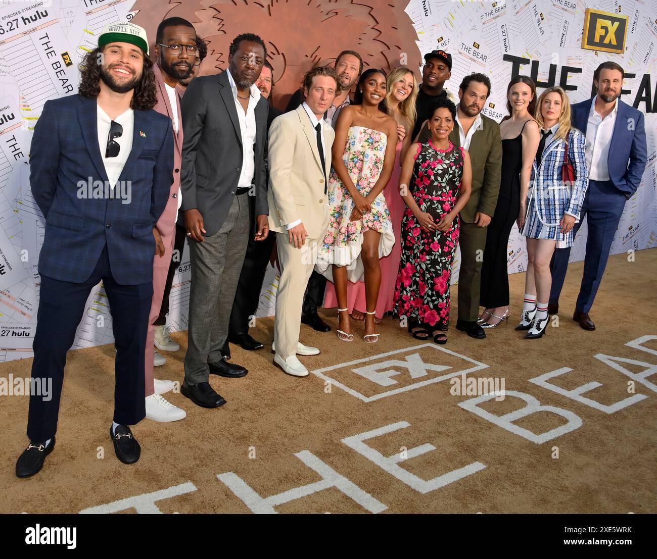 Los Angeles, United States. 25th June, 2024. (L-R) Jose M. Cervantes ...